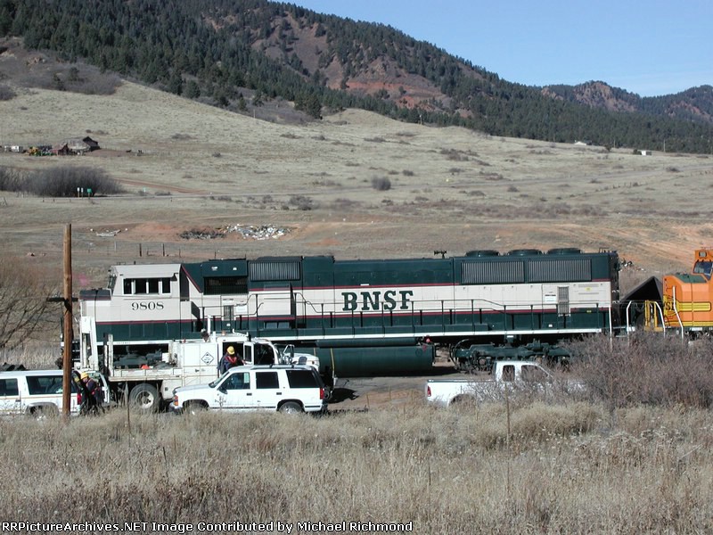 BNSF 9808